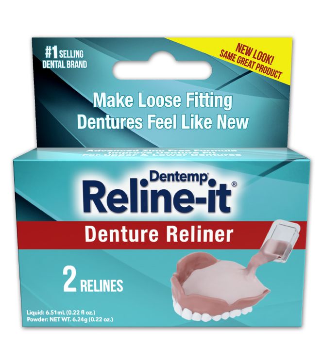 Dentemp Denture Reliner (2 pcs.)