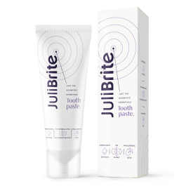 JuliBrite Toothpaste with Nano-Hydroxyapatite & Active Oxygen