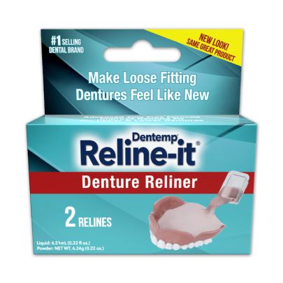 Dentemp Denture Reliner (2 pcs.)